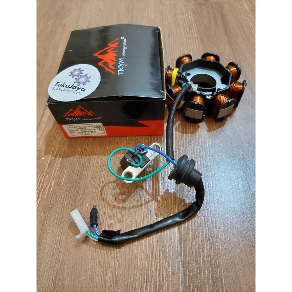 Jual Takayama Stator 8 Spull Spul Assy + Pulser Honda Supra X 125 (KTM) | Shopee Indonesia