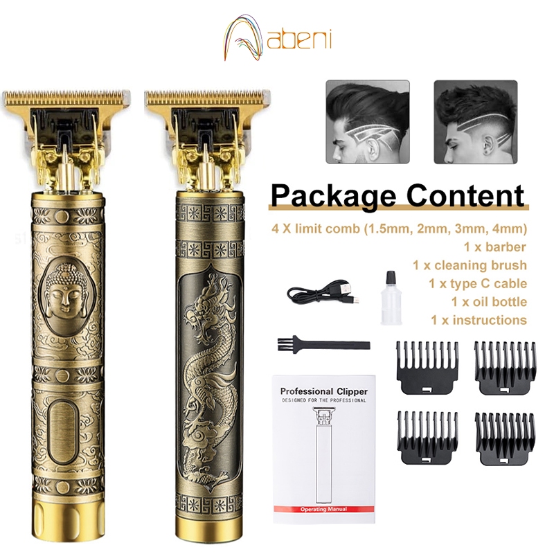 Jual Abeni Alat Cukur Rambut Profesional Hair Clipper Vintage / Alat Cukur Elektrik Mesin Cukur ...