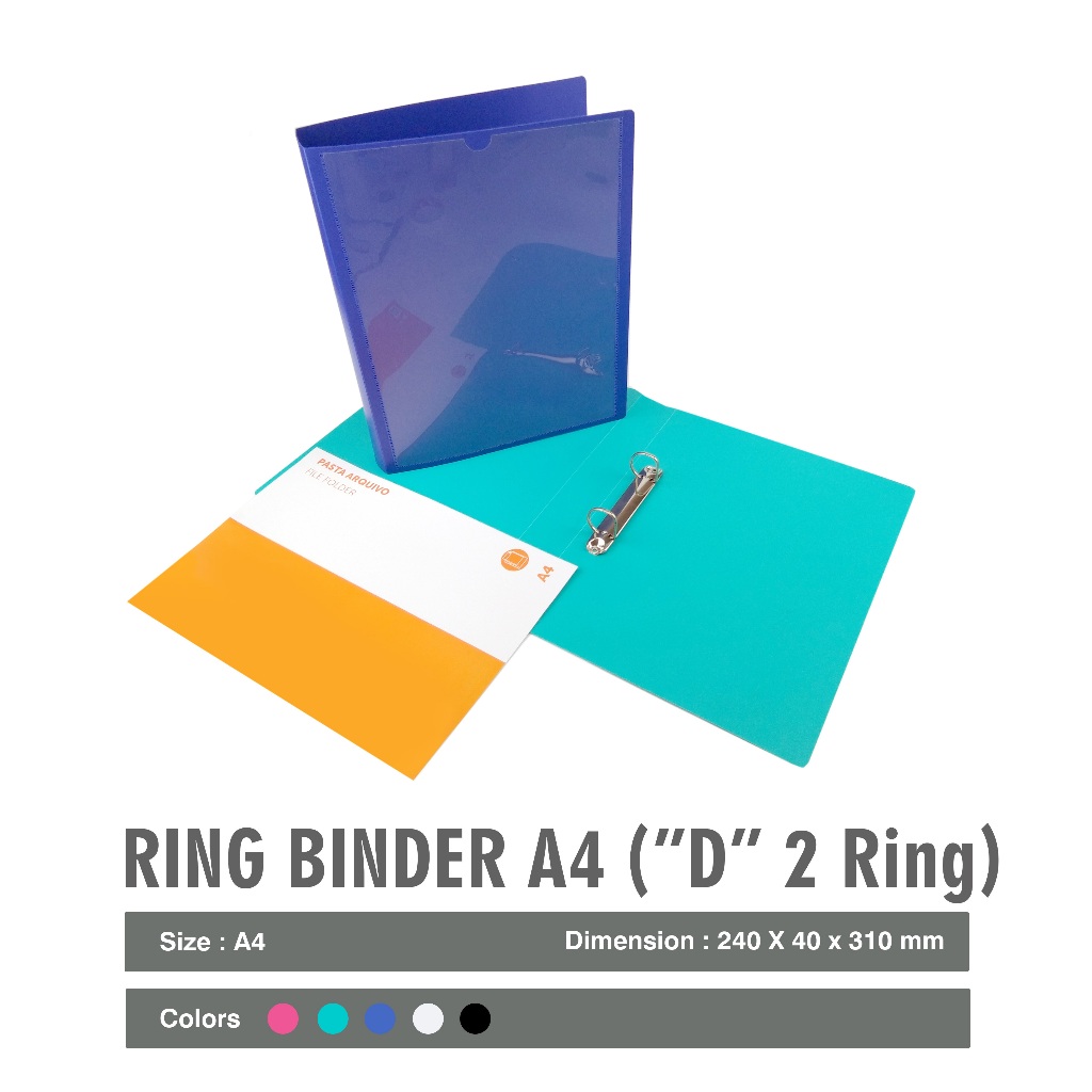 Jual Daiichi - Ring Binder Plastik Daiichi DOS A4 | Shopee Indonesia