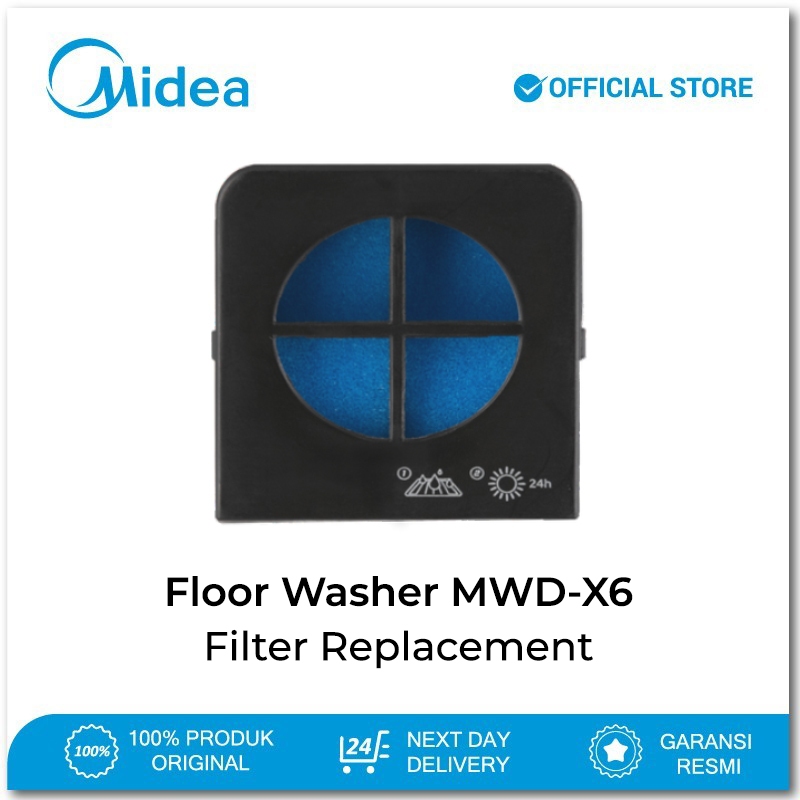 Jual Sparepart Midea Floor Washer MWD-X6 Filter Replacement | Shopee ...