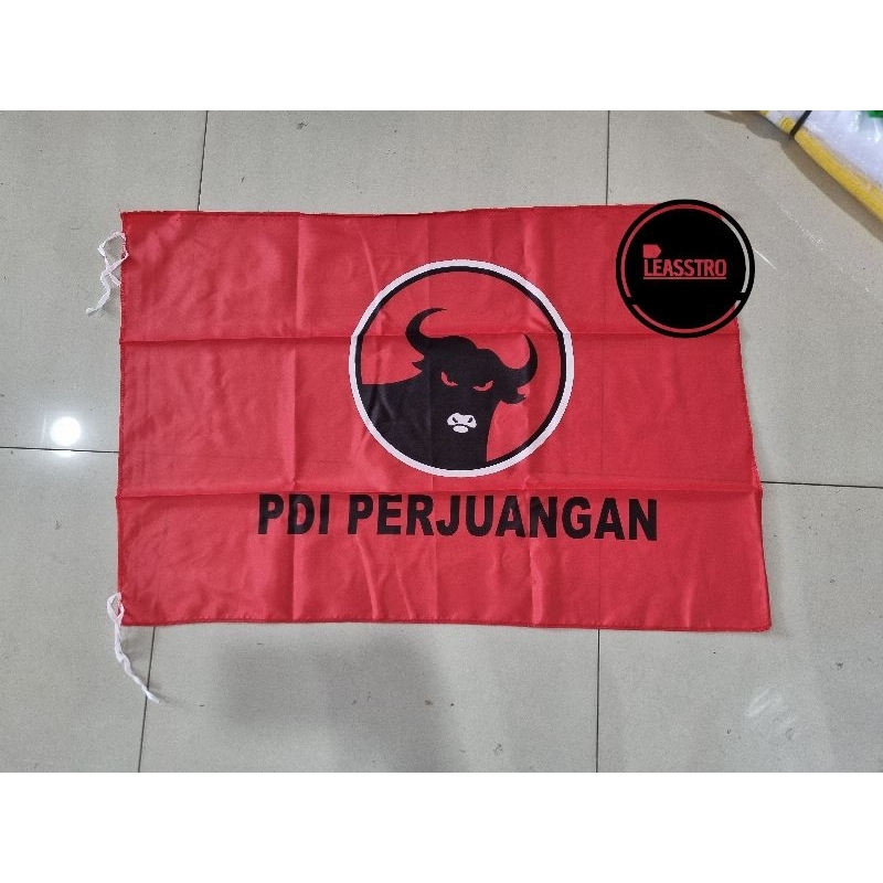 Jual BENDERA PDI PERJUANGAN 60x90 cm ISI 100 pcs | Shopee Indonesia
