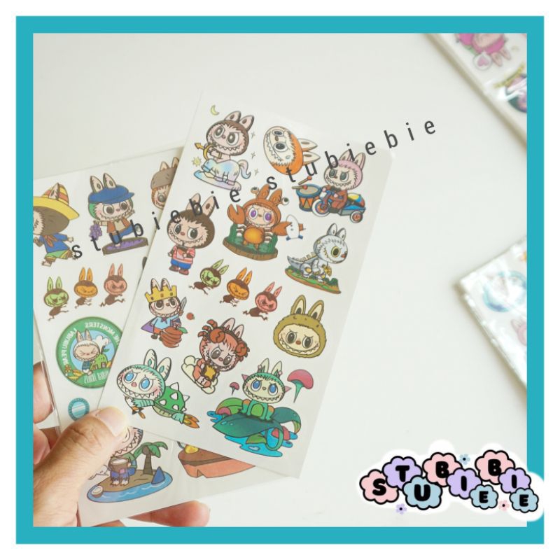 Jual Stiker Tatto labubu edisi Tatto lucu per pcs | Shopee Indonesia
