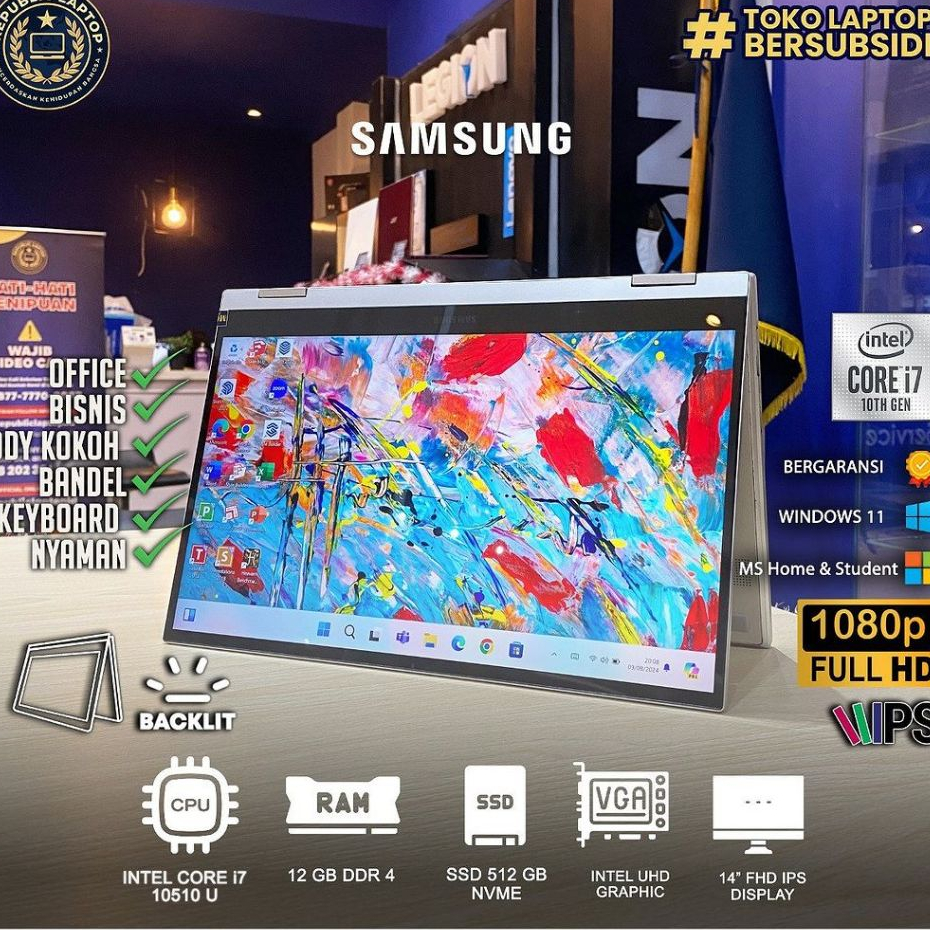 Jual LAPTOP SAMSUNG CORE I7 RAM 12GB SSD 512GB | Shopee Indonesia