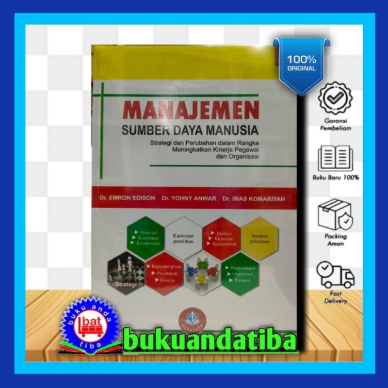 Jual BUKU ORIGINAL - MANAJEMEN SUMBER DAYA MANUSIA - Dr. Emron Edison | Shopee Indonesia