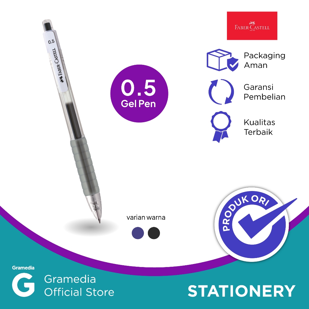 Jual Fast Gel Ballpoint Black ink 0.5 mm | Shopee Indonesia