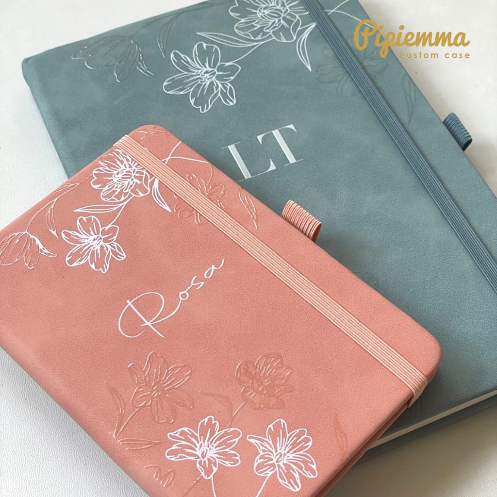 Jual Notebook Custom Nama Exlusive Print Agenda Notes Buku Catatan Kado ...