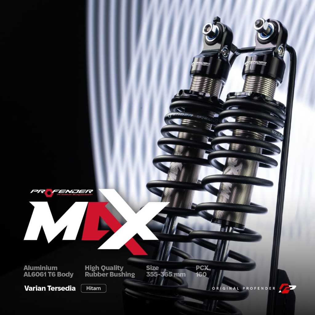 Jual Shock Profender MAX Series Honda PCX 150 PCX 160 355 - 365 mm ...