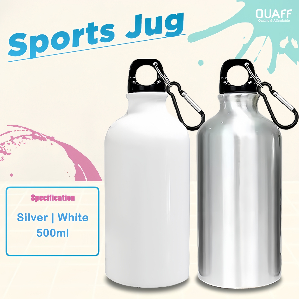 Jual Botol Air Stainless Steel 500ml - Botol Minum Olahraga dengan ...