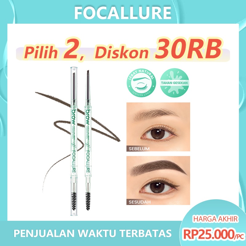 Jual FOCALLURE 1MM Ultra-fine Eyebrow Pencil High Pigment Eye Brow ...