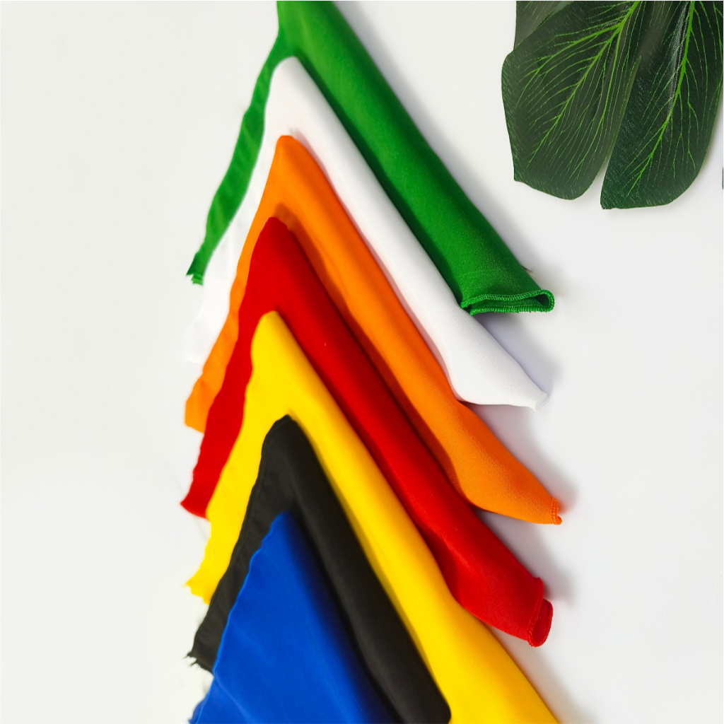 Jual Slayer Segitiga Syal Bandana Iket Kepala Polos 55x80x55 Panitia ...