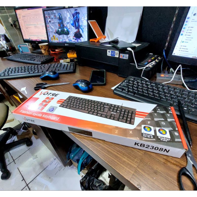 Jual Keyboard usb votre keyboard kabel Original | Shopee Indonesia