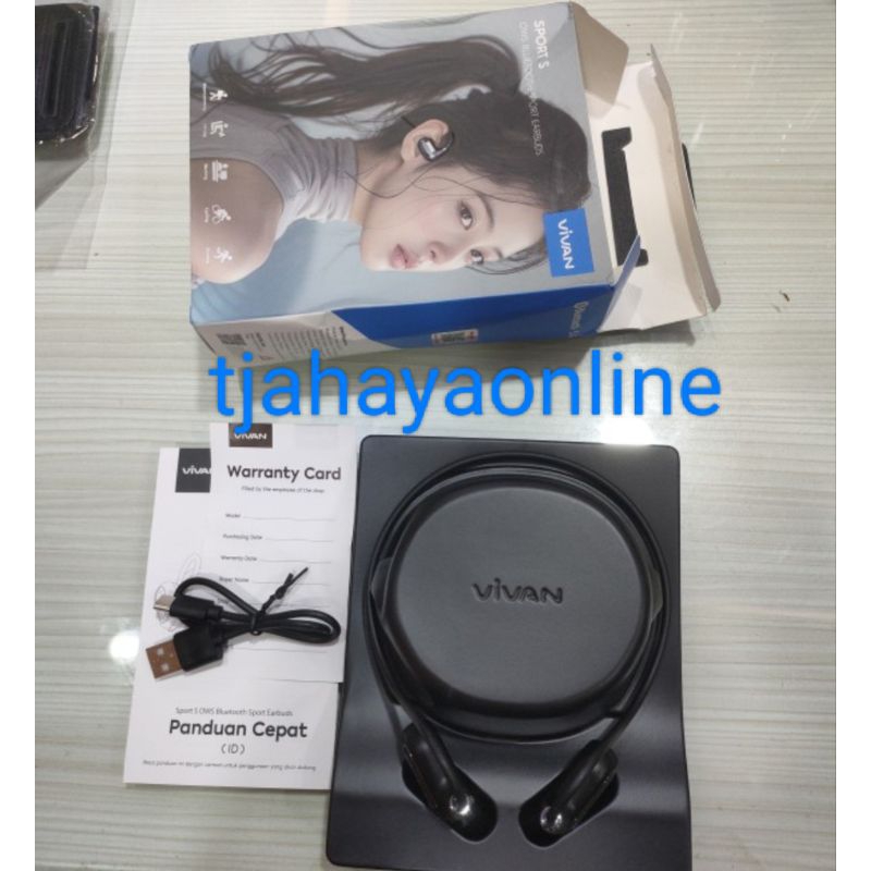Jual Vivan Sport S Open Ear OWS TWS Olahraga Bluetooth 5.4 Dual ENC ...