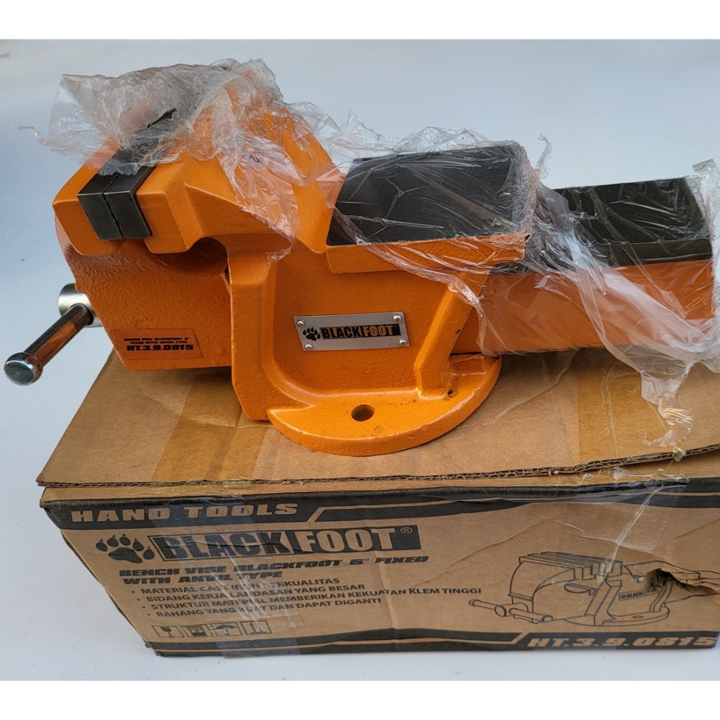 Jual Catok Paron Ragum 5" 5 Inch 5 in Blackfoot With Anvil heavy Duty ...