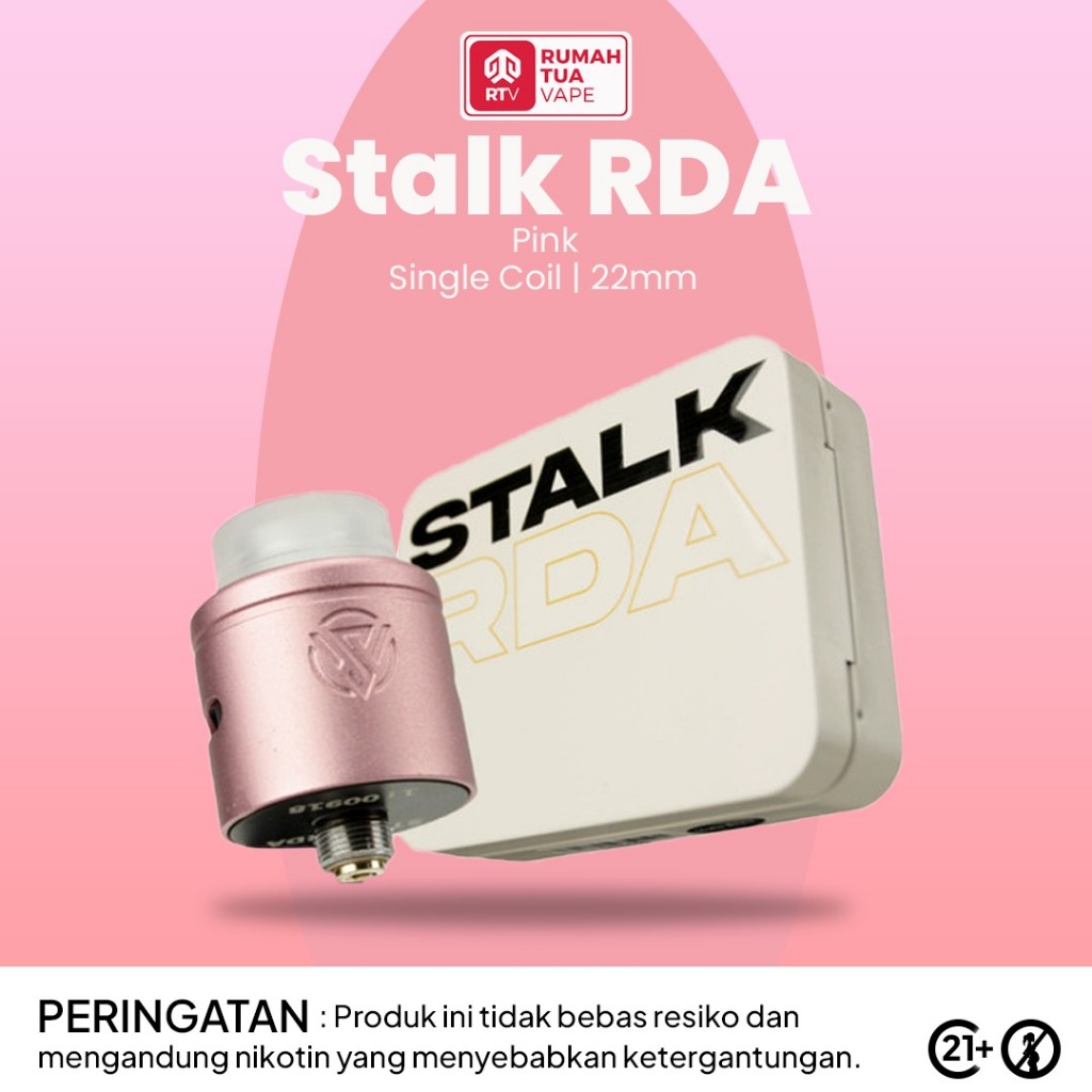 Jual STALK RDA PINK SINGLE COIL 22MM | Shopee Indonesia