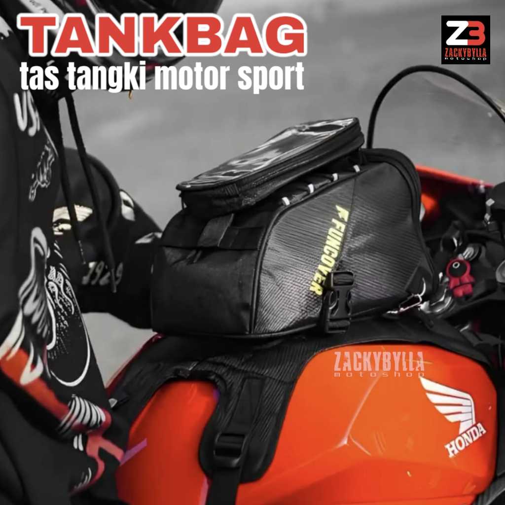 Jual Tankbag Tas Tangki Motor Stang Dashbag Selempang Tempat HP Sport ...