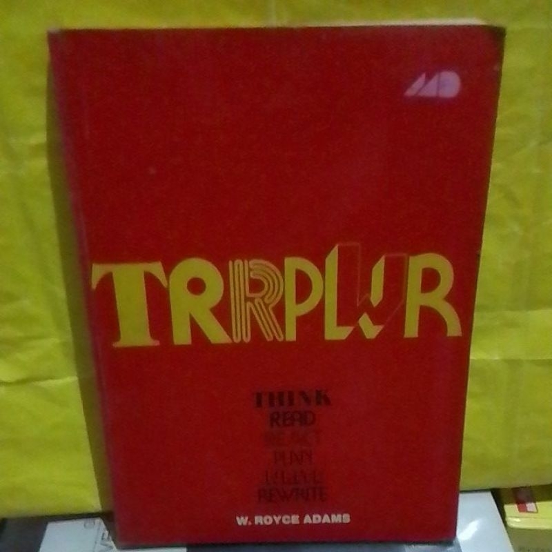Jual THINK READ REACT PLAN WRITE REWRITE ( W. ROYCE ADAMS ) ORIGINAL ...