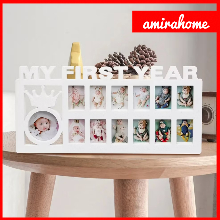Jual Bingkai Foto Anak Bayi / Kado Unik Bayi / Milestone 0-12bulan ...