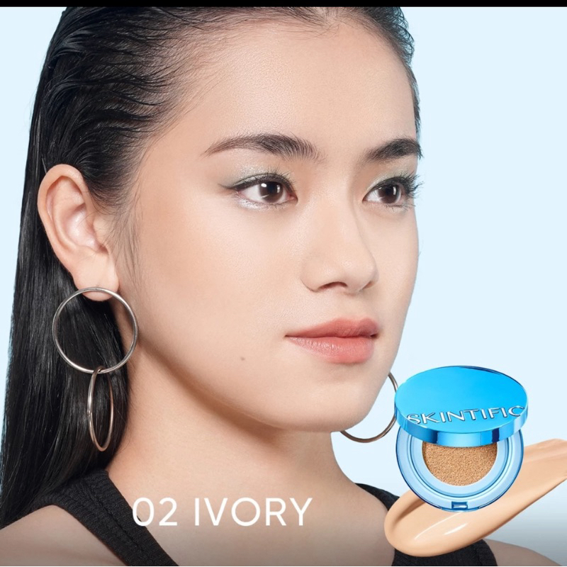 Jual Skintific blue / biru / shade ivory | Shopee Indonesia