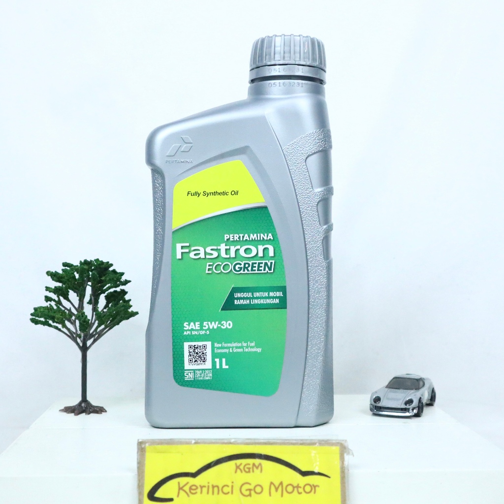 Jual Pertamina Fastron Eco Green SAE 5W-30 1 Liter API SN/GF-5 Oli ...