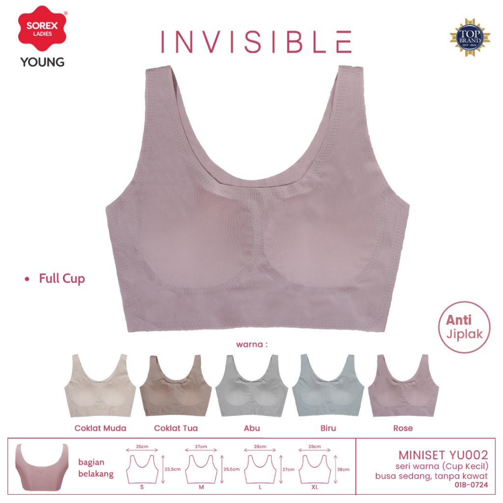 Jual Miniset Busa Sorex YU 001 , YU 002 Tali Besar Seamless jy | Shopee Indonesia