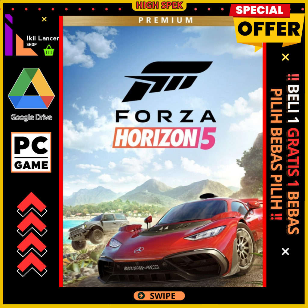 Jual Forza Horizon 5 Premium Edition - PC LAPTOP GAMES - CARA INSTALL ...