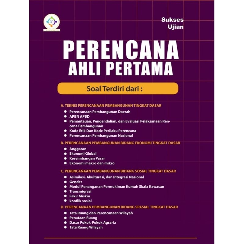 Jual BUKU PERENCANA AHLI PERTAMA 2024 | Shopee Indonesia