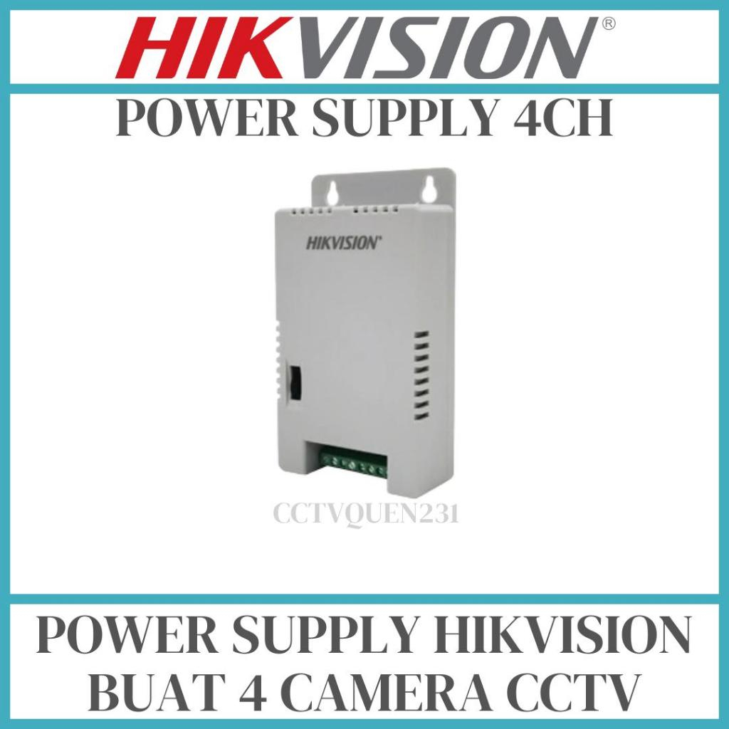 Jual POWER SUPPLY HIKVISION 4 CHANNEL PSU HIKVISION 4CH | Shopee Indonesia