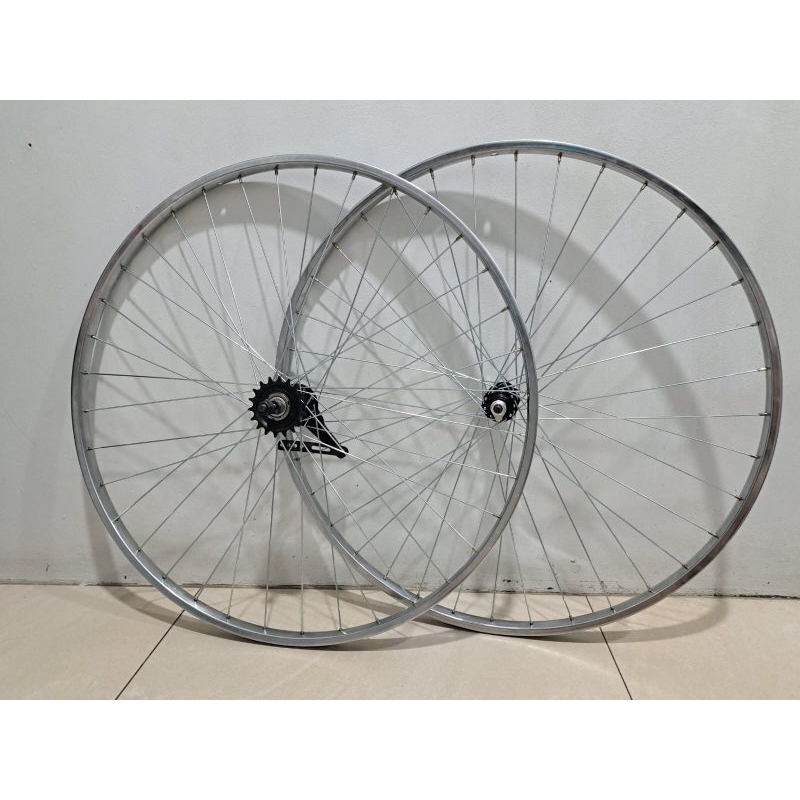 Jual Wheel Set Rim Velg Fiksi Klasik Torpedo Fixie 700C 36 Hole Velg ...