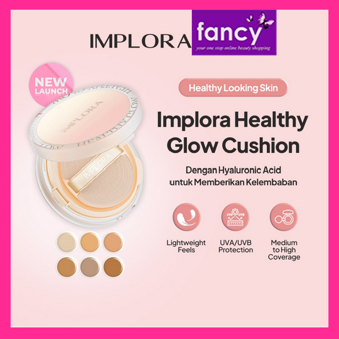 Jual Implora Healthy Glow Cushion 13gr Reguler / Refill Pack | Shopee ...