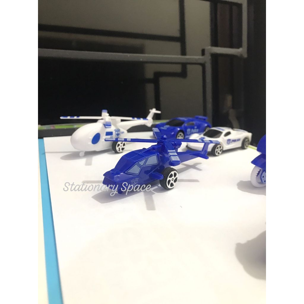 Jual SS Mainan Anak Kendaraaan Mobil Polisi Seri Set Lengkap Dengan ...