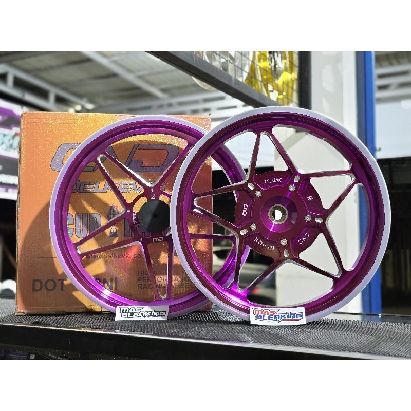 Jual Velg Delkevic DND Cnc Bintang X-1 / X1 Honda Beat scoopy genio ...