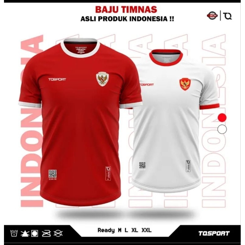 Jual BAJU TIMNAS INDONESIA BAHAN JERSEY LAMBANG GARUDA Dewasa | Shopee ...