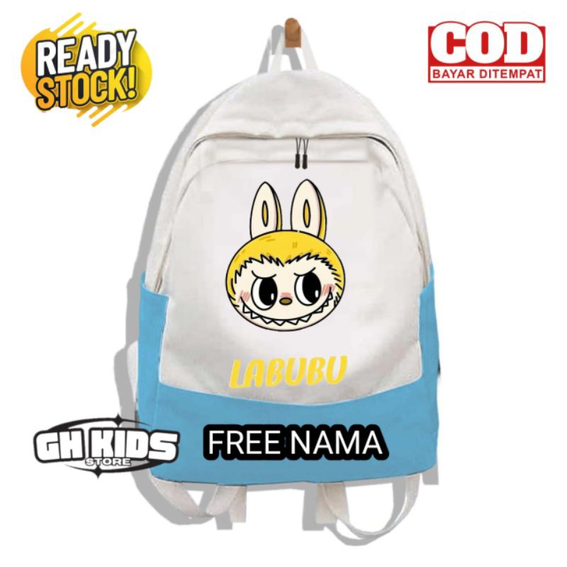 Jual TAS RANSEL ANAK TAS SEKOLAH ANAK GAMBAR LABUBU TERBARU FREE NAMA | Shopee Indonesia