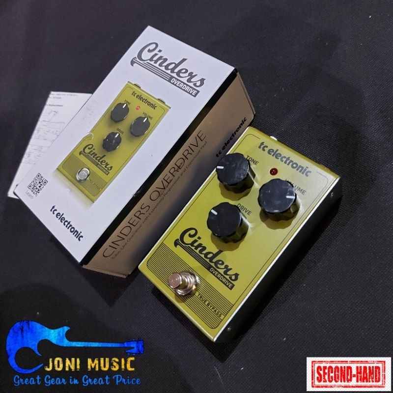 Jual Efek Gitar TC Electronic Cinders Overdrive | Shopee Indonesia