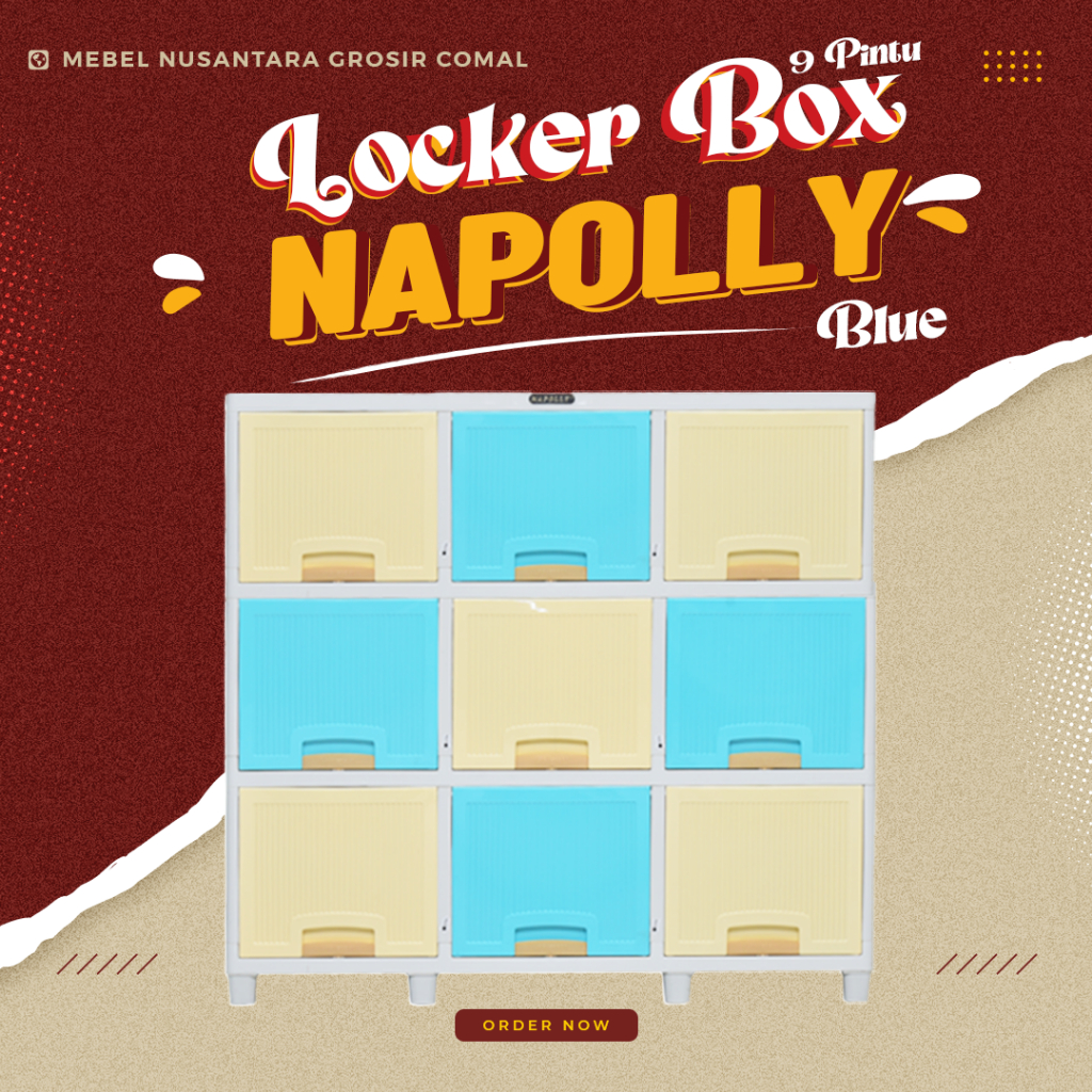 Jual LOCKER BOX NAPOLLY ORI| LEMARI SEPATU ANAK-ANAK| LEMARI SEPATU ...