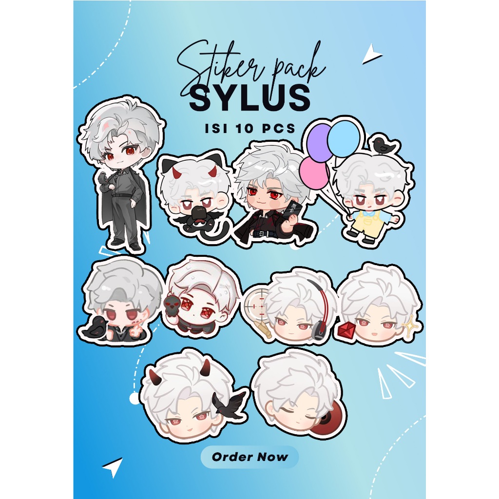 Jual STIKER SYLUS GAME LOVE AND DEEPSPACE 1 PACK | Shopee Indonesia