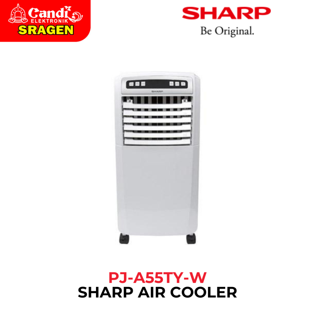 Jual SHARP Air Cooler Standing dengan Remote Control - PJ-A55TY-W ...