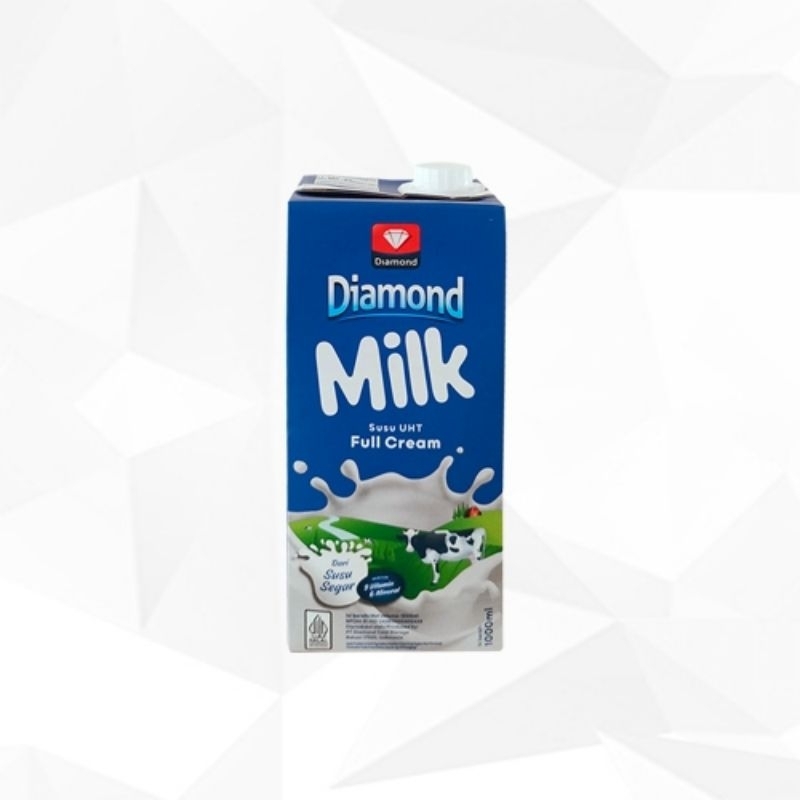 Jual Diamond UHT full cream 1ltr 1dus isi 12pcs | Shopee Indonesia