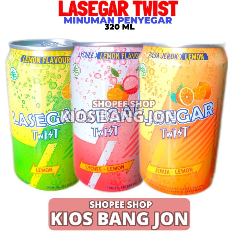 Jual Lasegar Twist Larutan Penyegar Kaleng 320 ML | Shopee Indonesia