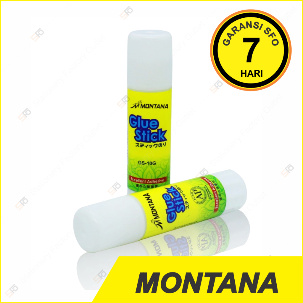 Jual Lem Montana Stick 10G - Glue Stik GS-10G - SFO Semarang Official ...