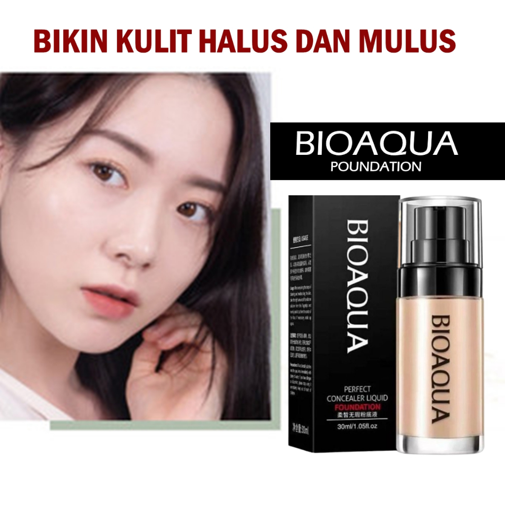 Jual Bioaqua bedak poundation perfeck concealer liquid bedak muka bedak ...