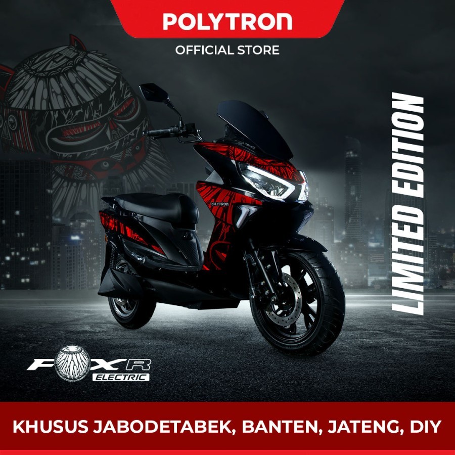 Jual SUBSIDI POLYTRON Fox R Sepeda Motor Listrik - OTR luar Jabodetabe ...