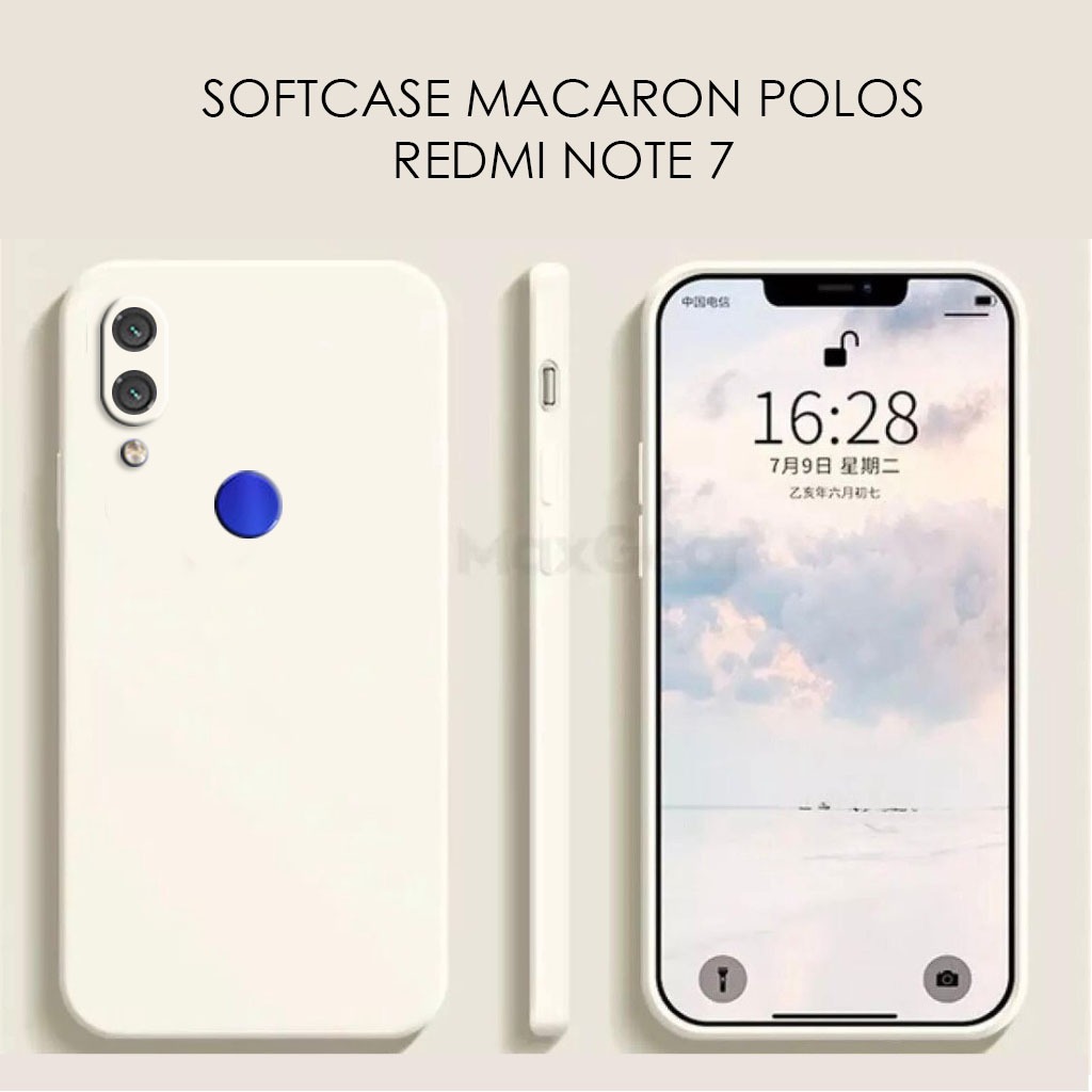Jual Case Macaron Type REDMI NOTE 7 - Softcase Macaron - Pelindung ...