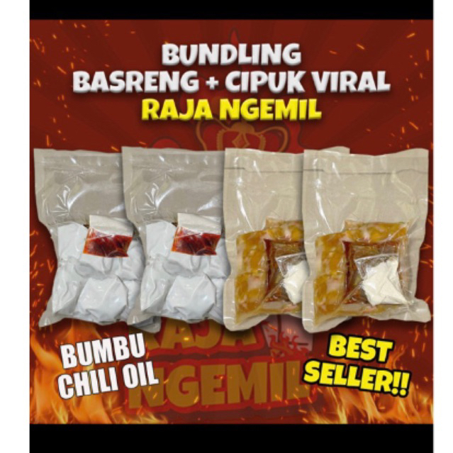 Jual Paket Bundling 2 Basreng + 2 Cipuk Viral | Shopee Indonesia