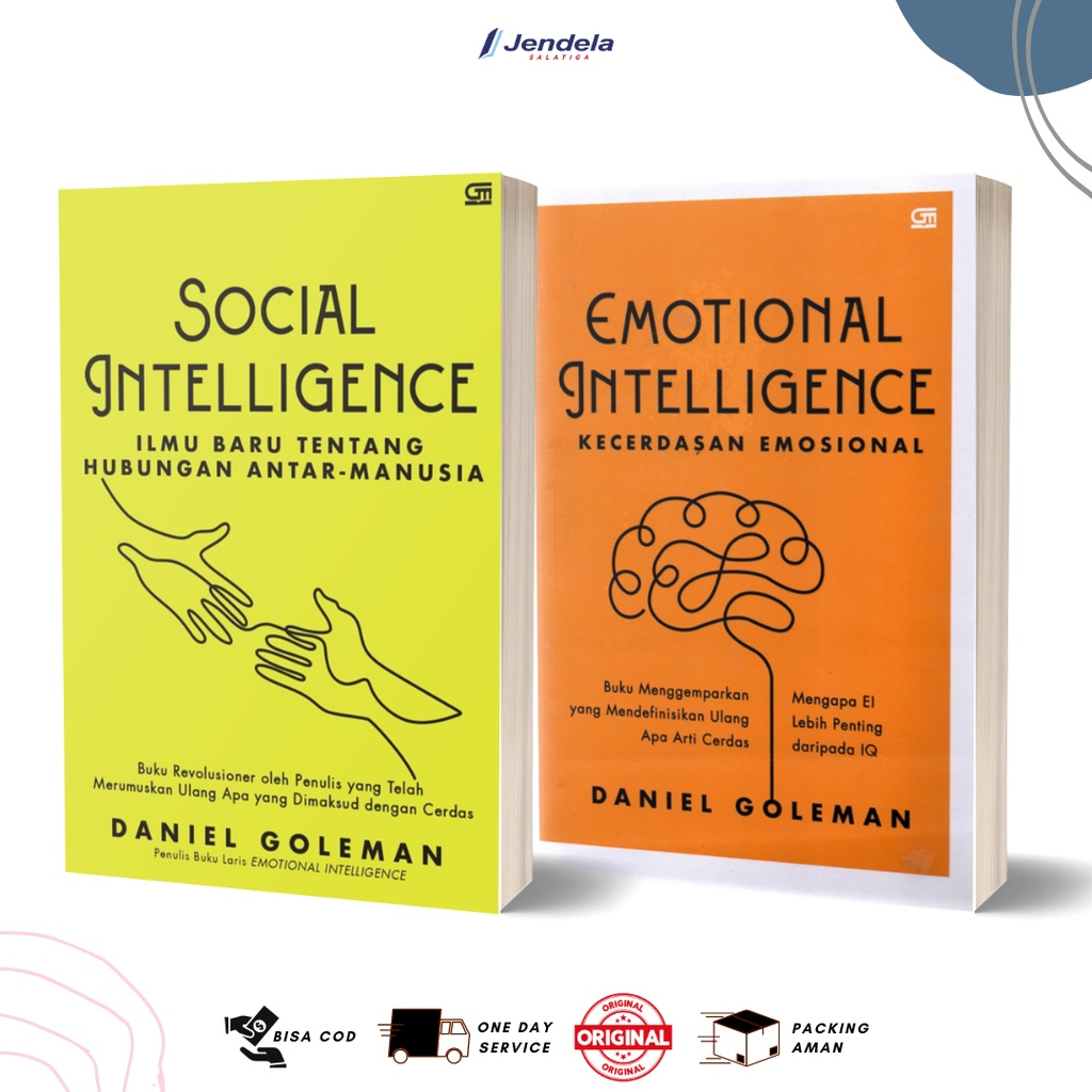 Jual Social Intelligence & Emotional Intelligence by Daniel Goleman (Kecerdasan Sosial ...