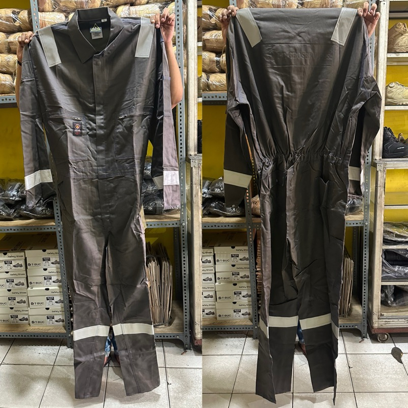Jual Wearpack Safety Coverall Katelpack Mechanix Flame Resistan Daletec ...
