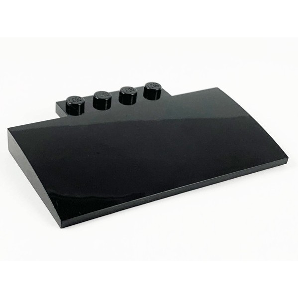 Jual Lego Black Part 15625 Slope, Curved 5 x 8 x 2/3 with Four Studs ...