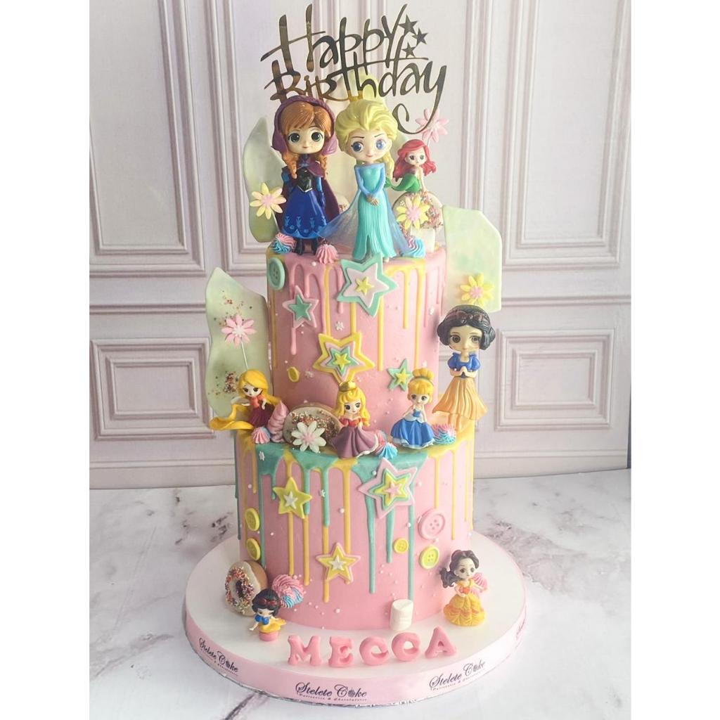 Jual Kue Ulang Tahun/Birthday Cake/Kue Ultah Tema Princess/Kue Birthday ...