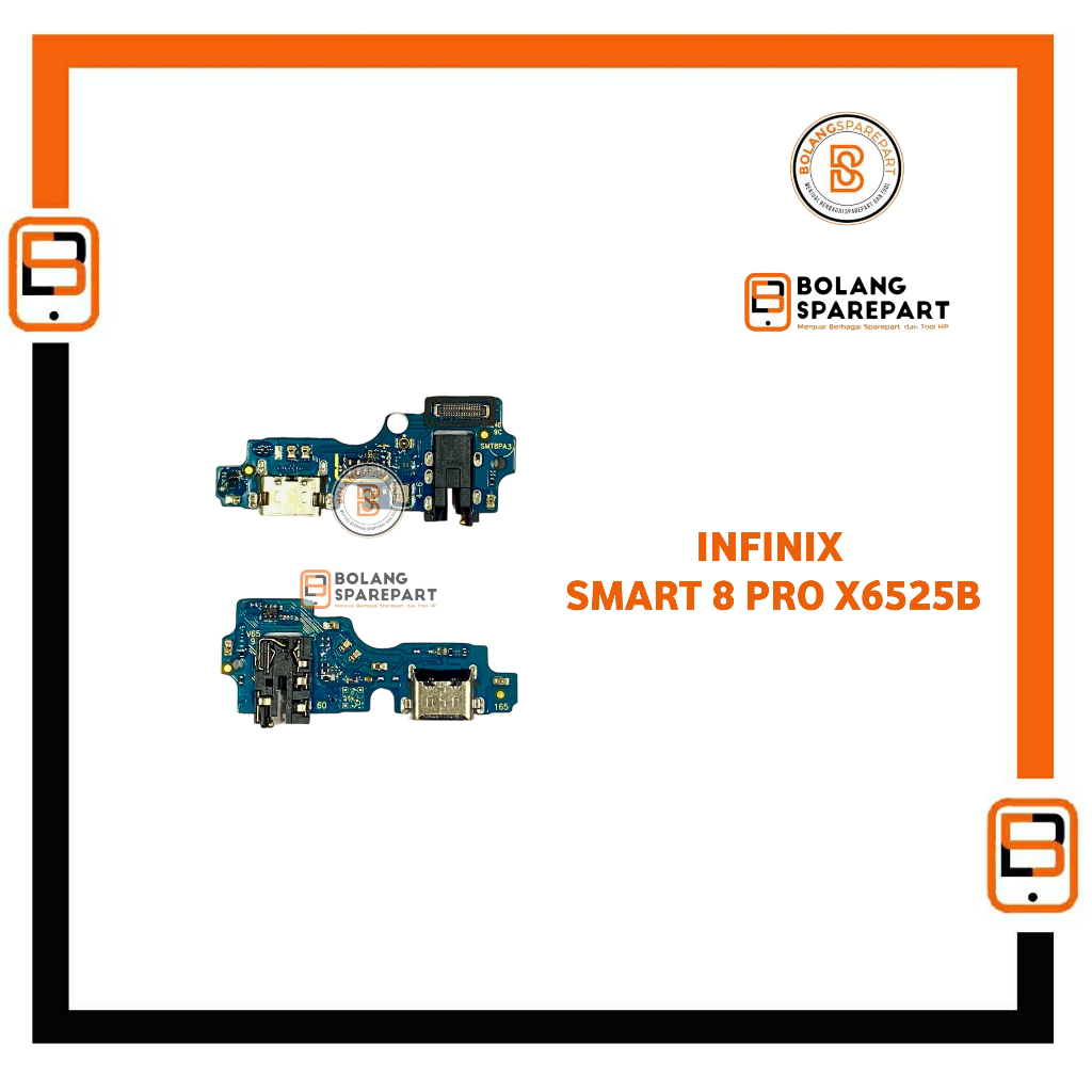 Jual FLEXIBLE CHARGER CHARGE CAS INFINIX SMART 8 PRO / X6525B ORI CT ...