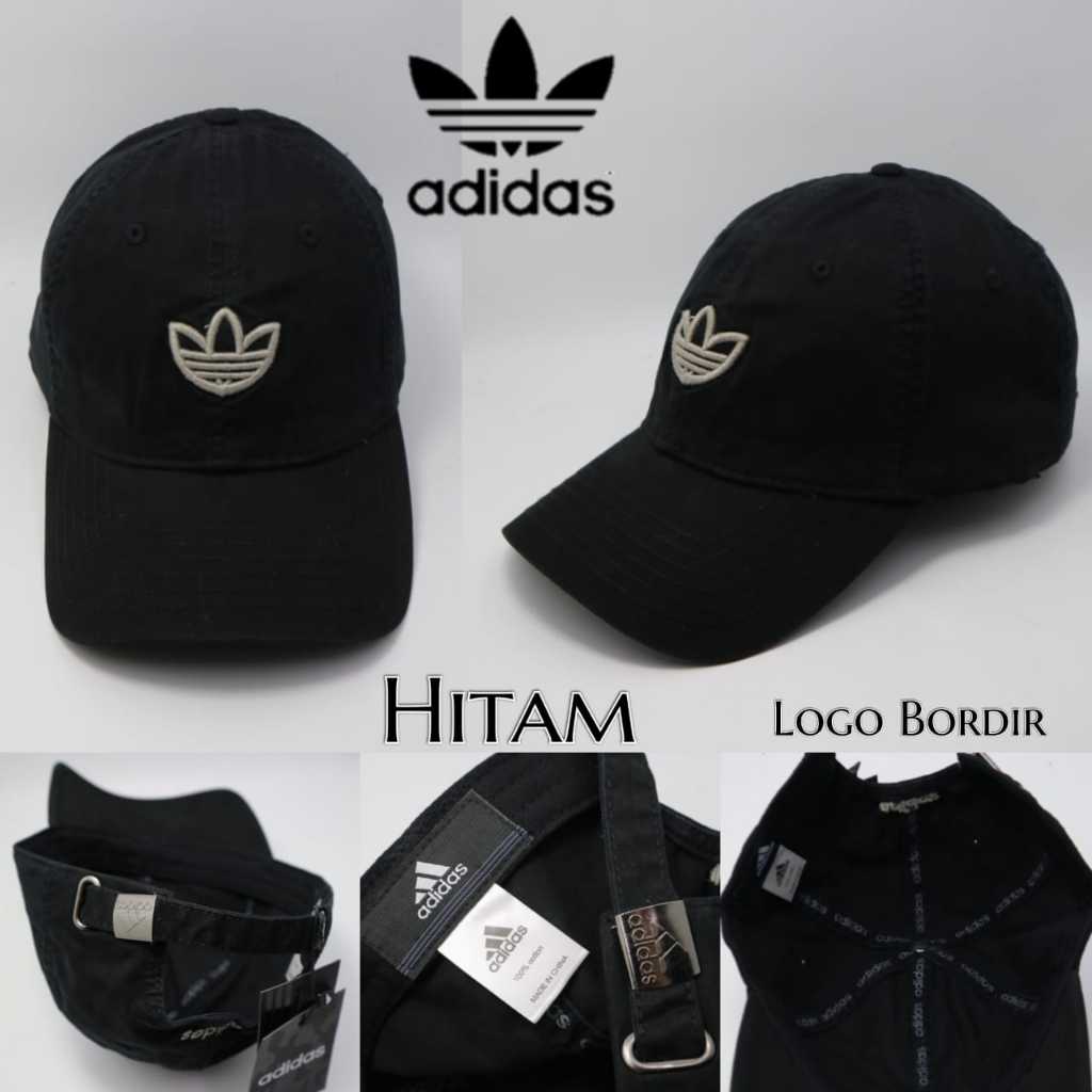 Jual Topi Baseball Golf Caps Adidas Logo Navy Unisex | Shopee Indonesia